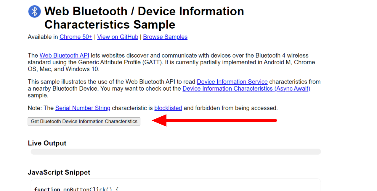 Is your browser compatible with Bluetooth? – FibreTrace Help Centre