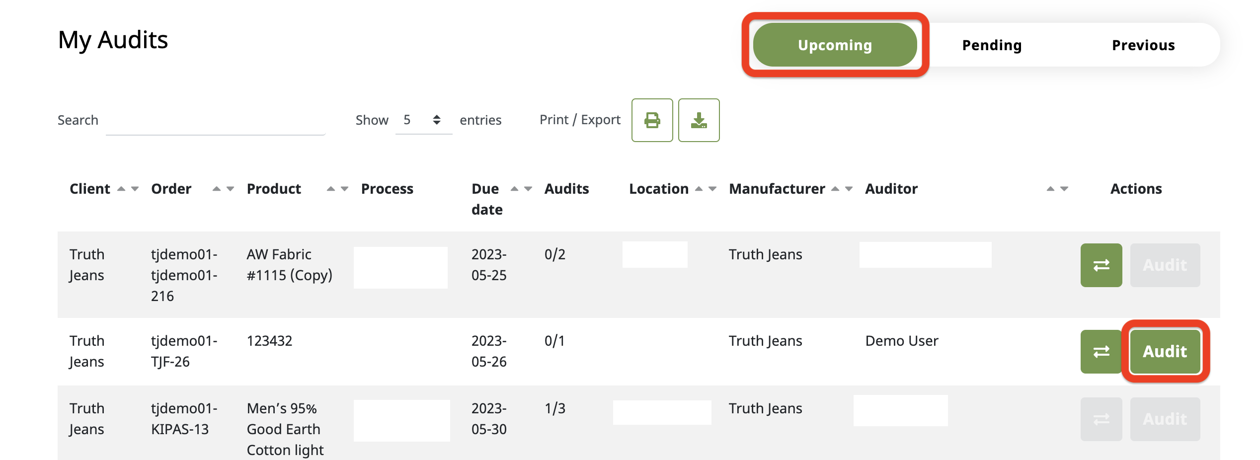 How to perform a physical Audit? – FibreTrace Help Centre