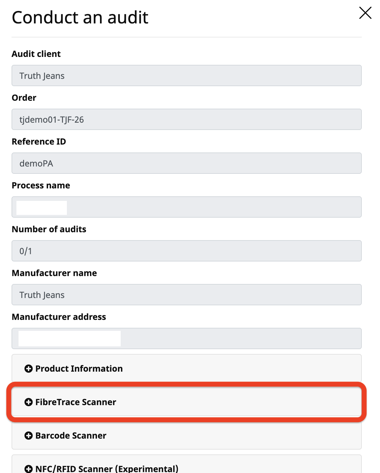 How to perform a physical Audit? – FibreTrace Help Centre