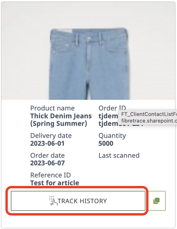 QR Code for my product – FibreTrace Help Centre