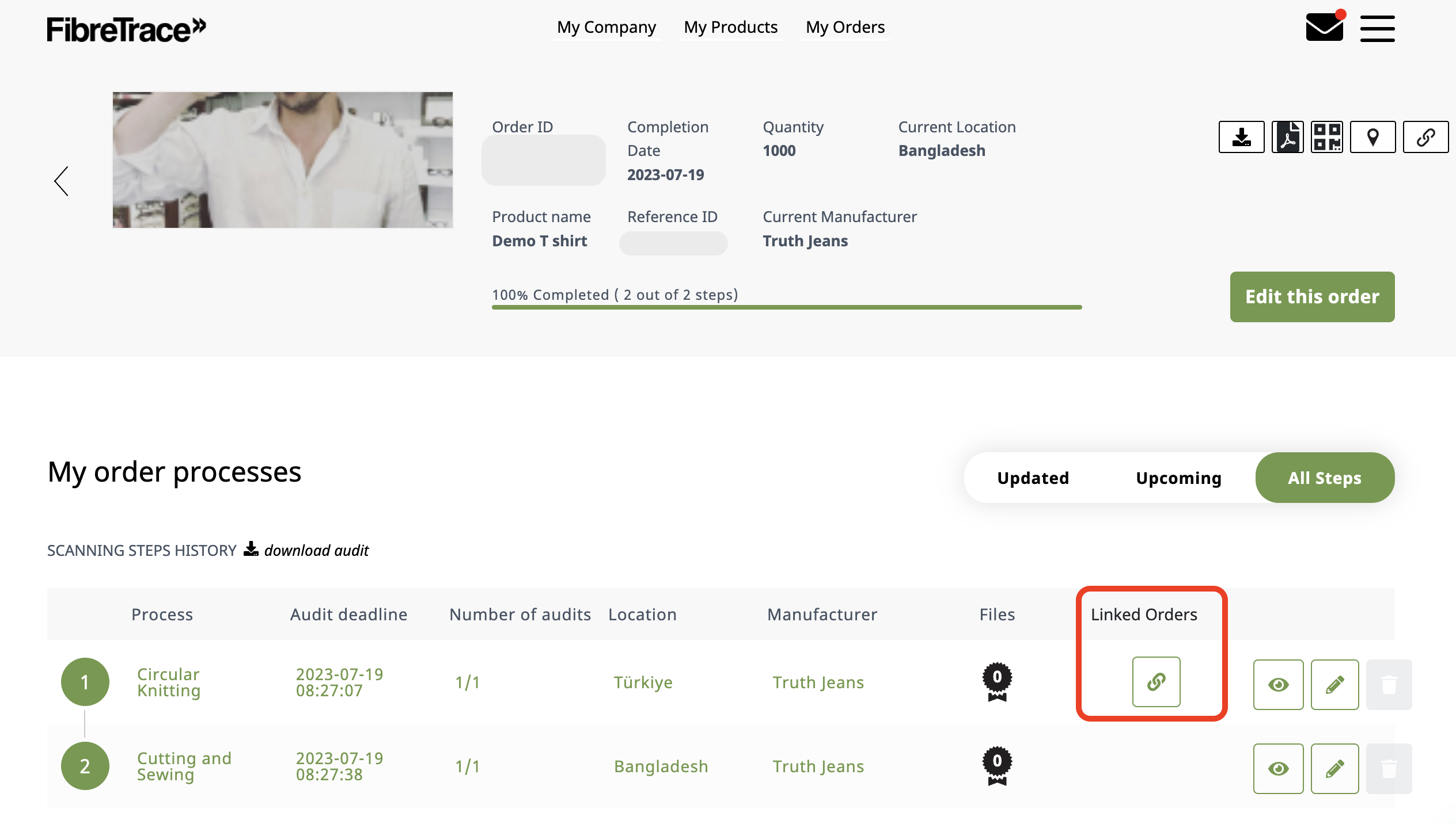 How to create a new Order Process? – FibreTrace Help Centre