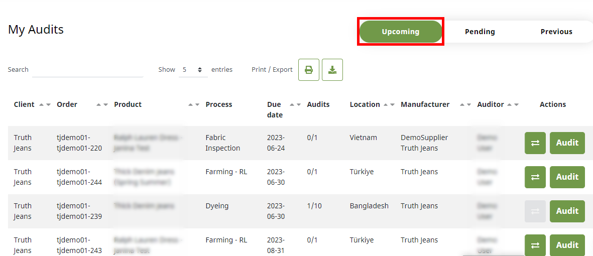 How to send an order/audit? – FibreTrace Help Centre