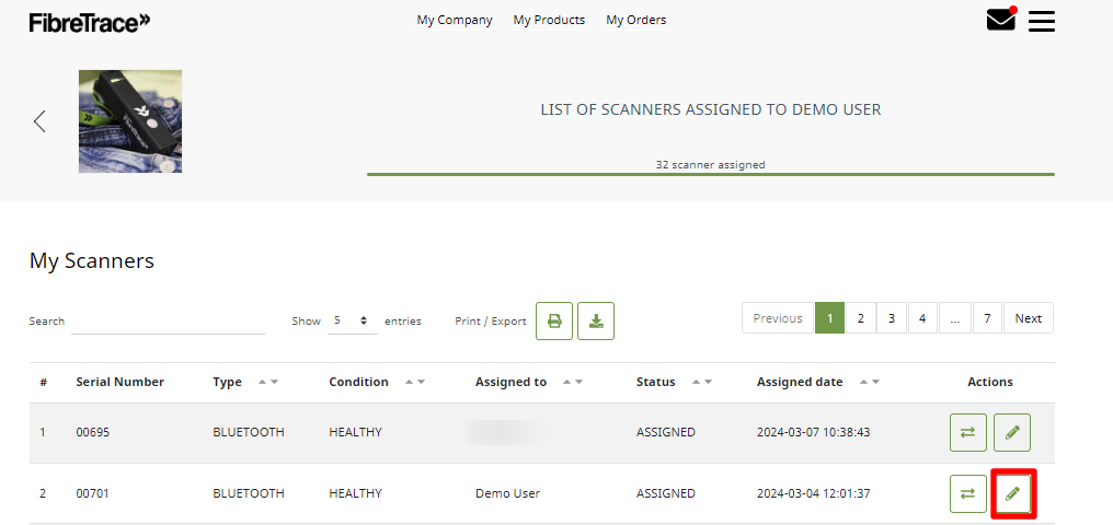 Faulty Scanner Reset Protocol – FibreTrace Help Centre