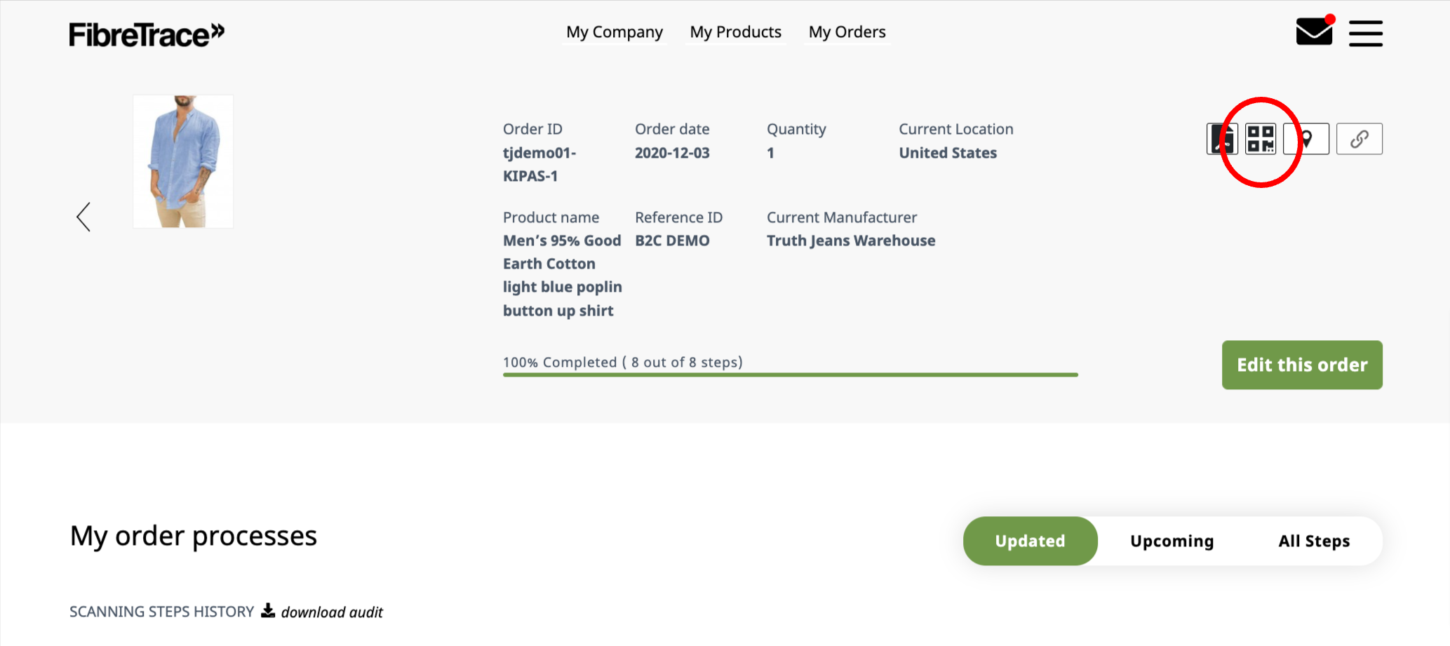 Sharing Supply Chain Journey with your Customers (QR Code) – FibreTrace ...